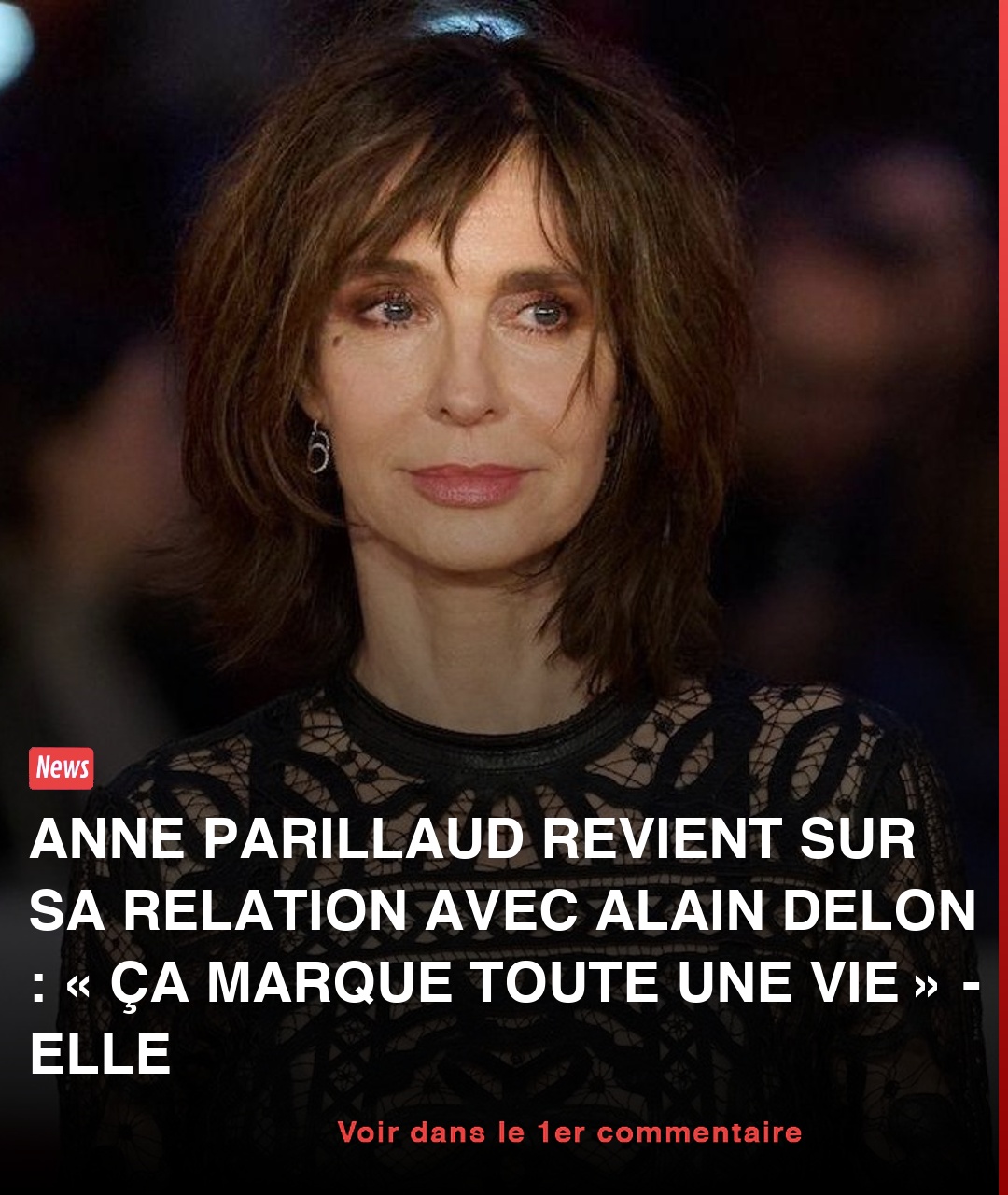 Anne Parillaud revient sur sa relation avec Alain Delon : « Ça marque ... Anne Parillaud revient sur sa relation avec Alain Delon : « Ça marque ...